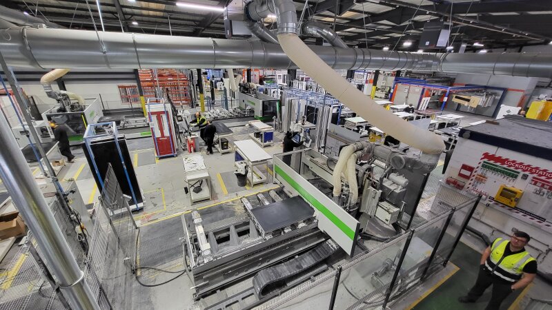 Machine Monitoring for Furniture Manufacturing | TrackMyMachines