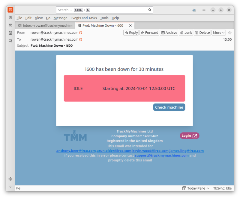 CNC Machine Monitoring | TrackMyMachines